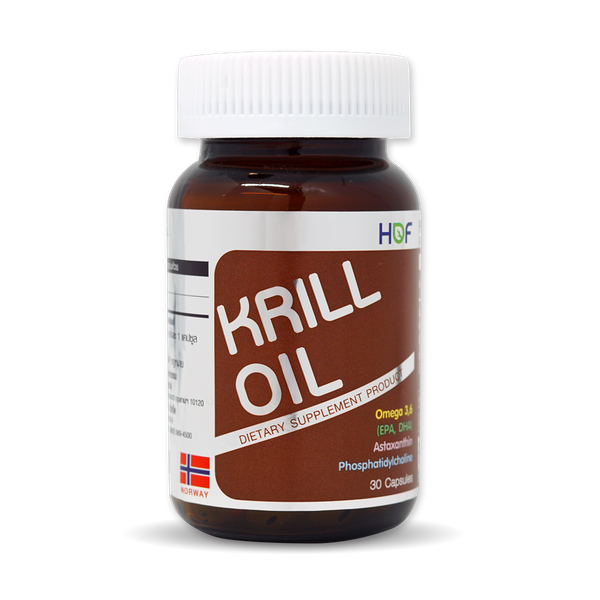 Hof Krill Oil คริลล์ ออยล์ 500mg 30 แคปซูล