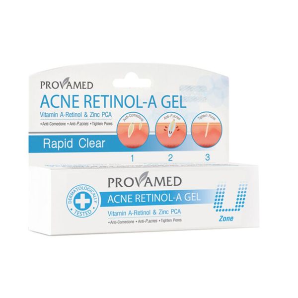 PROVAMED Acne Retinol-A Gel เจลแต้มสิว (10g.)