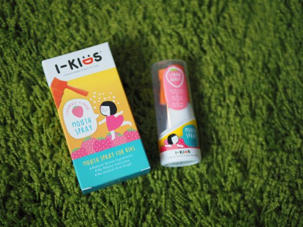 I-Kids Mouthspray for Kids สเปรย์เพื่อช่องปากสำหรับเด็ก รสสตรอเบอรรี่ 15ml