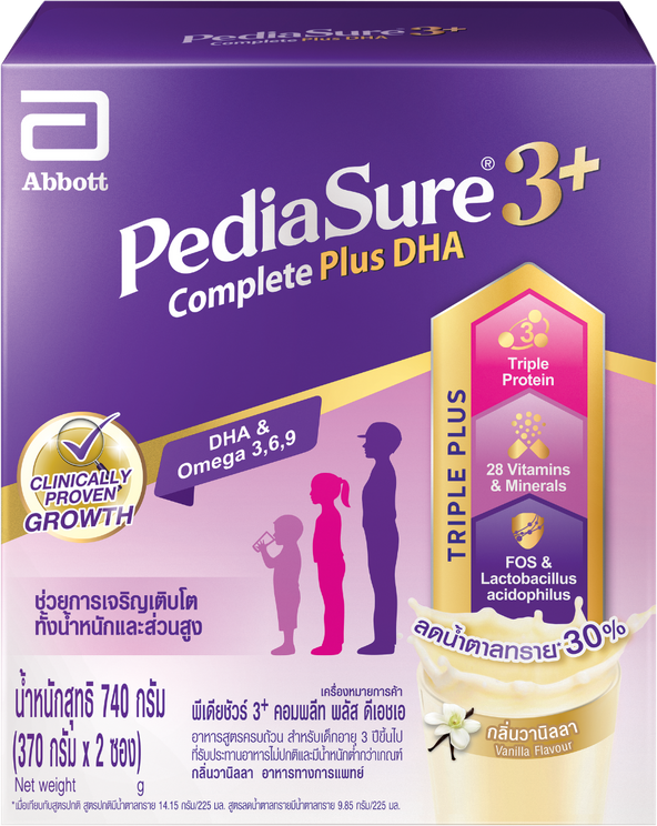 Abbott PediaSure 3+ Vanilla Flavor 740g