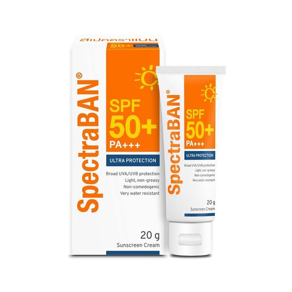 SpectraBAN Ultra Protection Sunscreen Cream Anti UVA-UVB SPF50+ PA ...