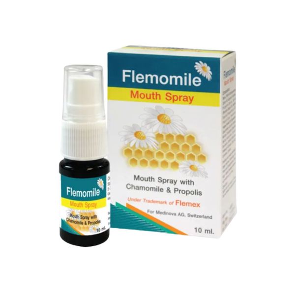 FLEMOMILE ADVANCED MOUTH SPRAY สเปรย์ช่วยระงับกลิ่นปาก สูตรปราศจาก ...