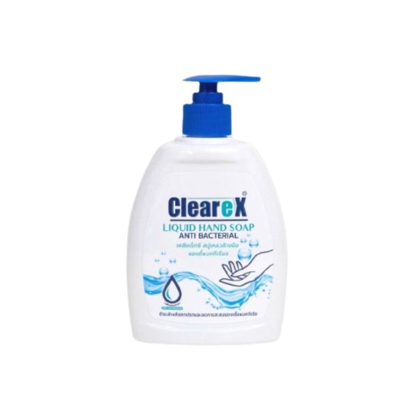 CLEAREX Liquid Hand Soap Antibacterial เคลียเร็กซ์ สบู่เหลวล้างมือ สูตร ...