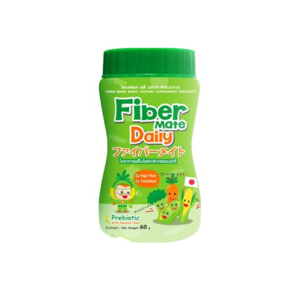 FIBER MATE DAILY ผลิตภัณฑ์เสริมอาหารไฟเบอร์เมท เดลี่ (60g.) .B