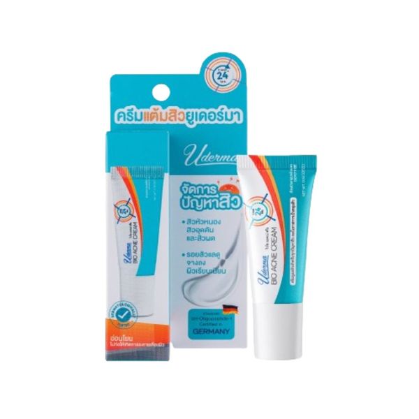 UDERMA Bio Acne Cream ครีมแต้มสิว ลดการสะสมของแบคทีเรีย (5g.)