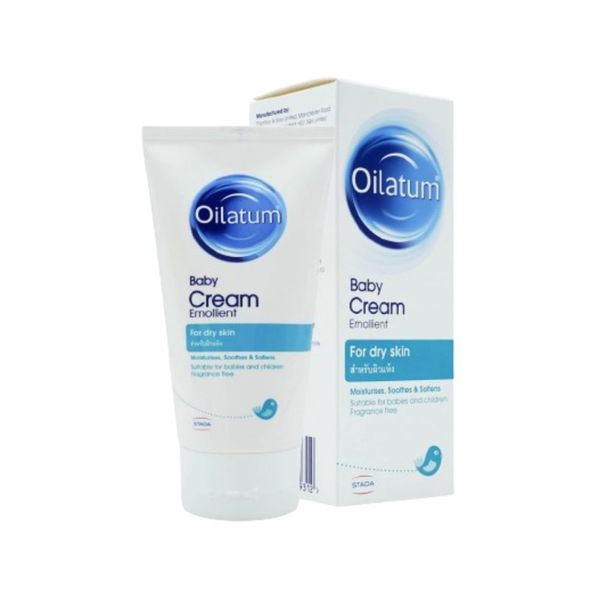 OILATUM Baby Cream Emollient ครีมบำรุงผิวสำหรับผิวแห้ง เหมาะสำหรับผิว ...