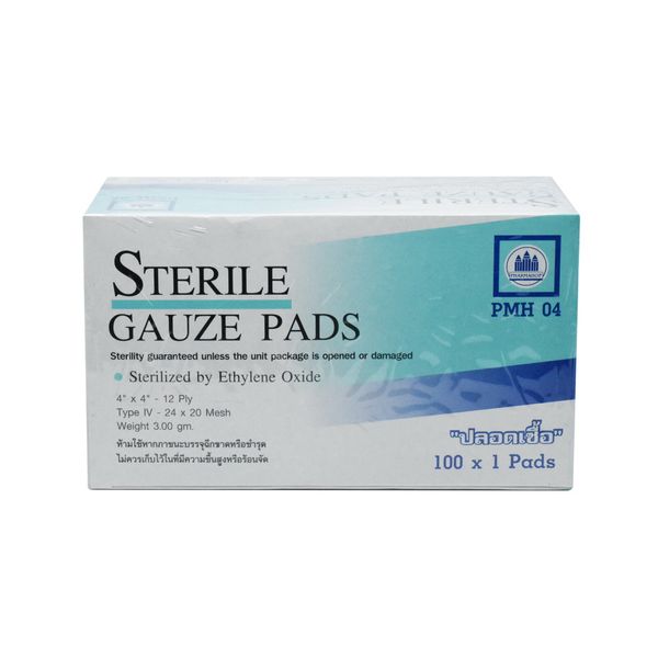 ผ้าก๊อซสำหรับใช้ทางการแพทย์ Gauze Pad 4"x4"