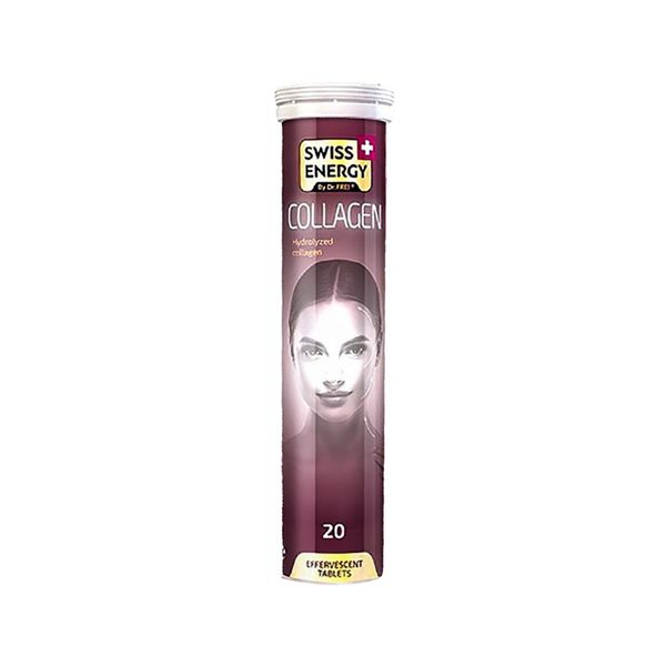 Swiss Energy Collagen คอลลาเจนเม็ดฟู่ 20 เม็ด