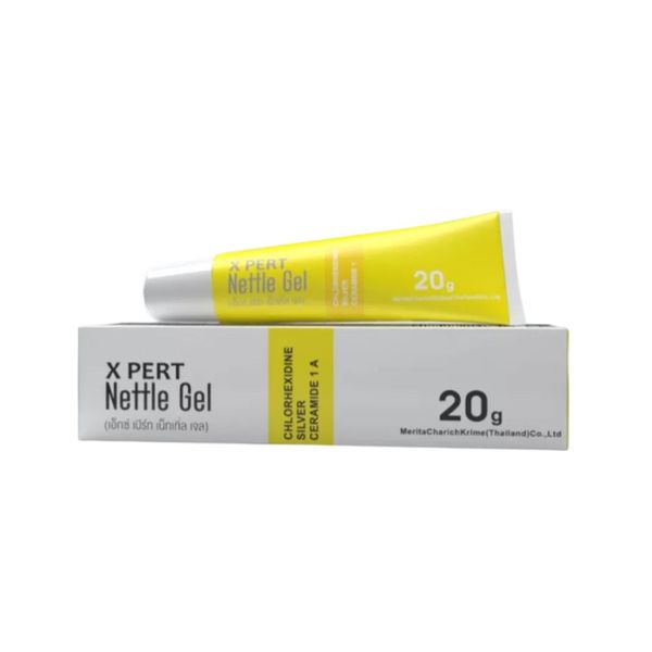 X pert Nettle Gel ผลิตภัณฑ์ดูแลผิวทาแผลสด ทาแผลสะเก็ด ขนาด 20 กรัม