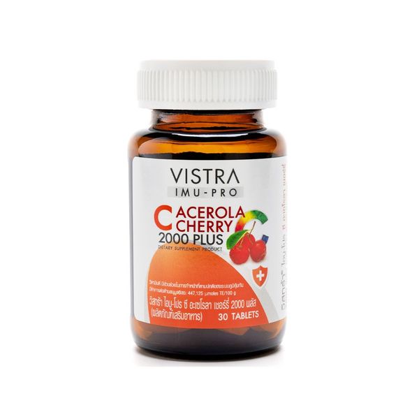 VISTRA Imu-Pro C Acerola Cherry 2000 Plus 30 เม็ด